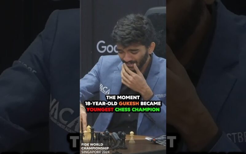 Gukesh STARTS CRYING After BECOMING the YOUNGEST WORLD CHESS CHAMPION ...